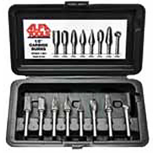 Micrograin Carbide Burr 8 Piece Set – Double Cut | State Wire