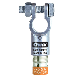 Straight Clamp Compression Connector | State Wire
