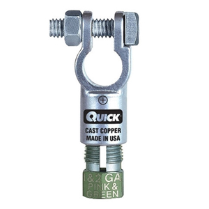 Straight Clamp Compression Connector | State Wire