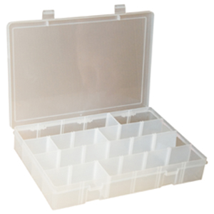 Small, Plastic Compartment Box, Adjustable | State Wire
