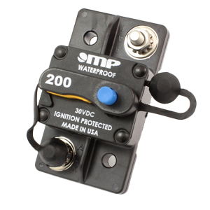 High-Amp Push-to-Trip Reset Surface Mount Circuit Breaker | State Wire