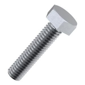 Metric Hex Head Cap Screw – Fully Threaded – Plain | State Wire