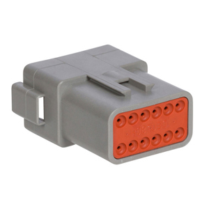 Deutsch Receptacle Connector A-Key – 12-Way – DT04 Series | State Wire