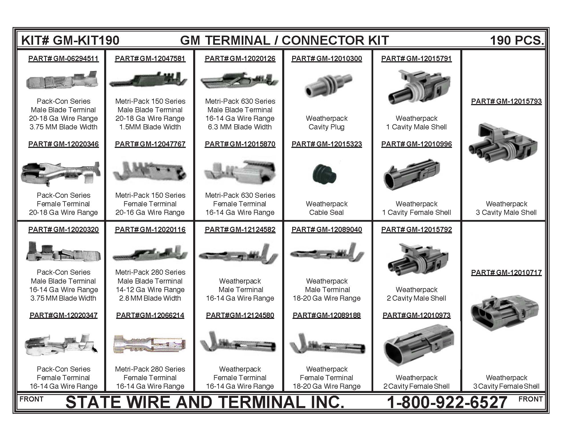 GM Assortment Kit | State Wire