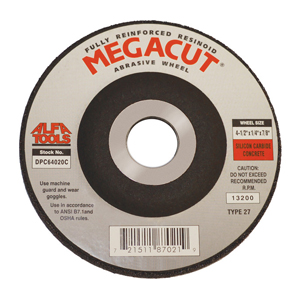 Grinding Wheel -Depressed Center – Aluminium Oxide | State Wire