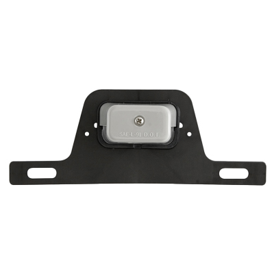 Optronics® License Plate Light with Black Plastic Bracket | State Wire