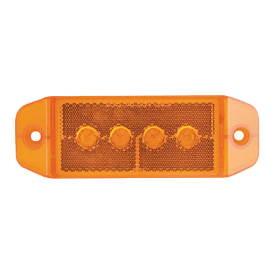 Optronics® Yellow Marker/Clearance Light with Reflex – MC70 Series ...