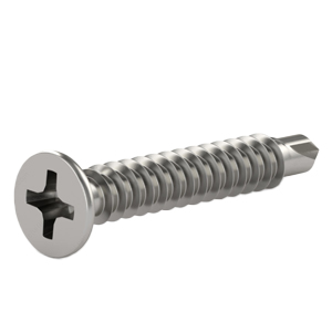 Flat Head Phillips Tek Screw – 410 Stainless Steel | State Wire