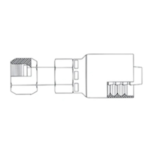 O-Ring Face Seal (ORF) – Female Swivel – A Series | State Wire